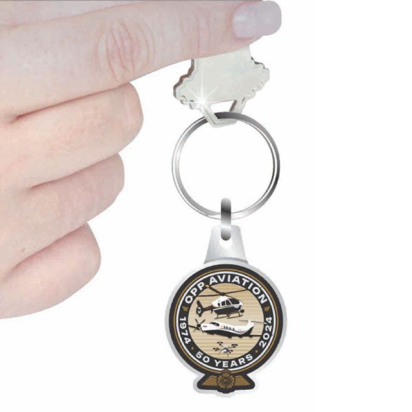 OPP Aviation 50th Anniversay Keychain | OPP Shop
